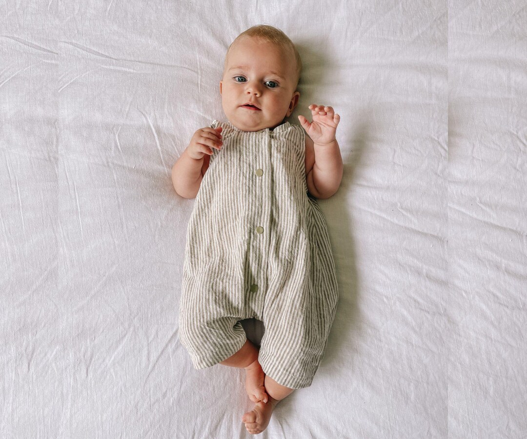 Easy Baby Romper Sewing Pattern: Boy Girl Newborn to 6 Years (PDF ...