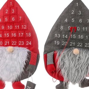 Gnome Advent Calendar//christmas Countdown//calendar//christmas Gnome ...