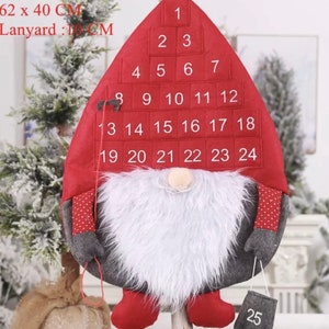 Gnome Advent Calendar//christmas Countdown//calendar//christmas Gnome ...