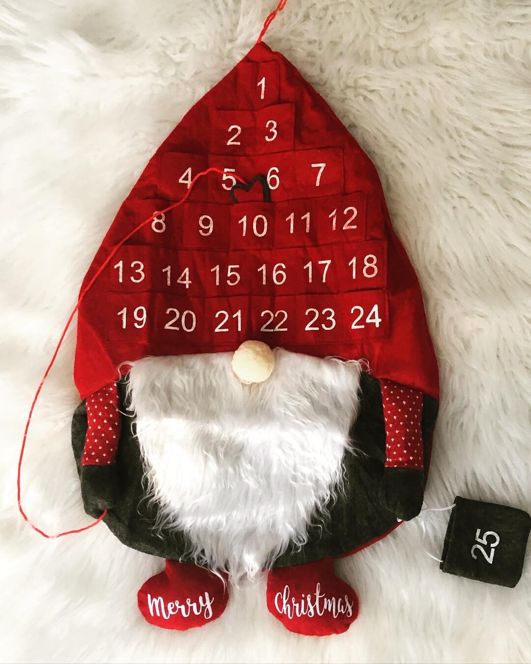 Gnome Advent Calendar: Personalized Christmas Countdown - Etsy