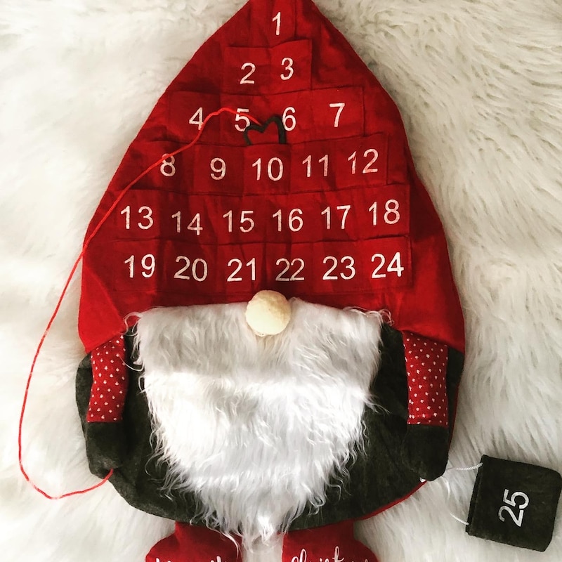 Gnome Advent Calendar - Etsy