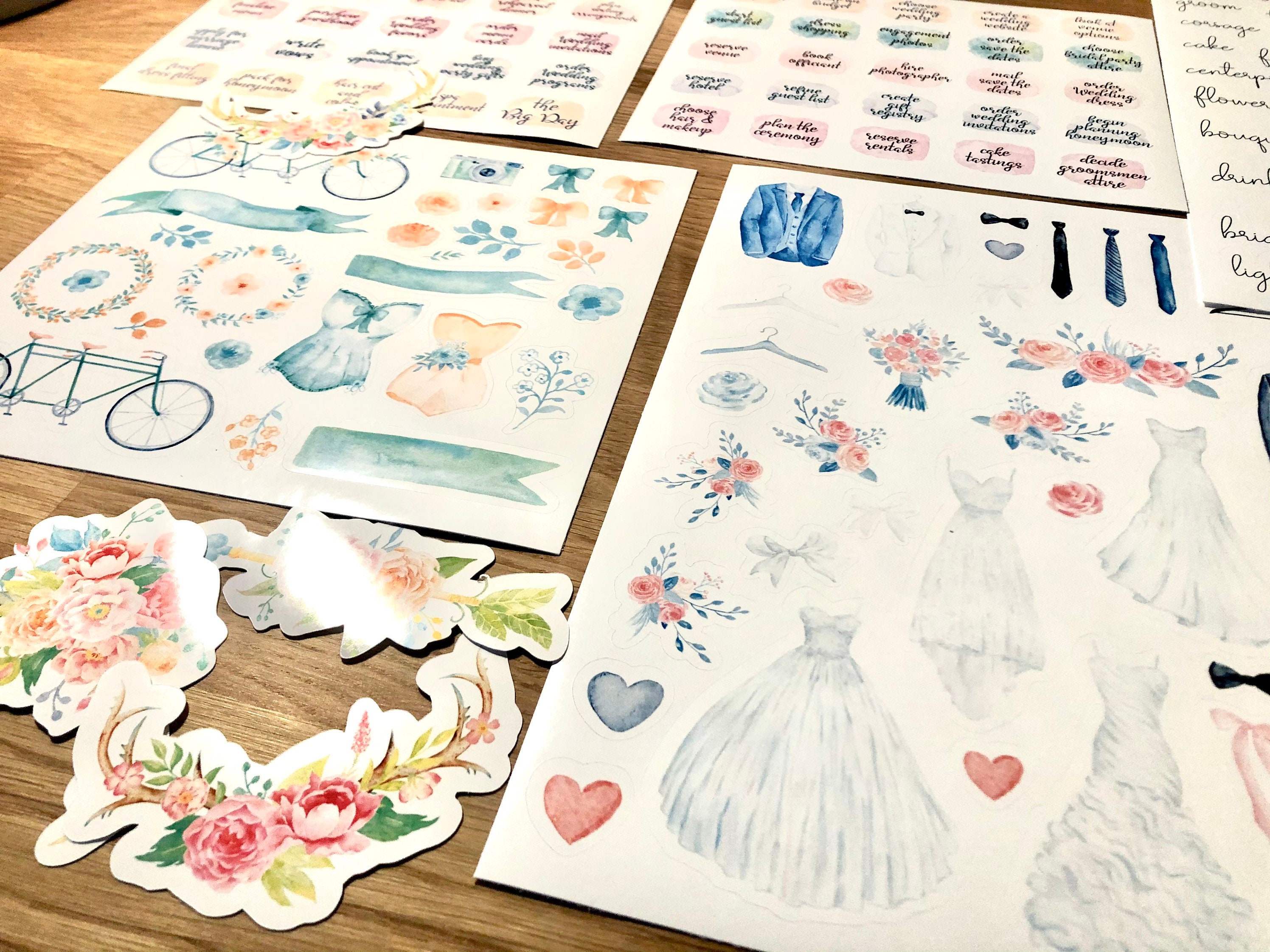 Wedding Planner Sticker set Wedding Planner stickers Gift | Etsy