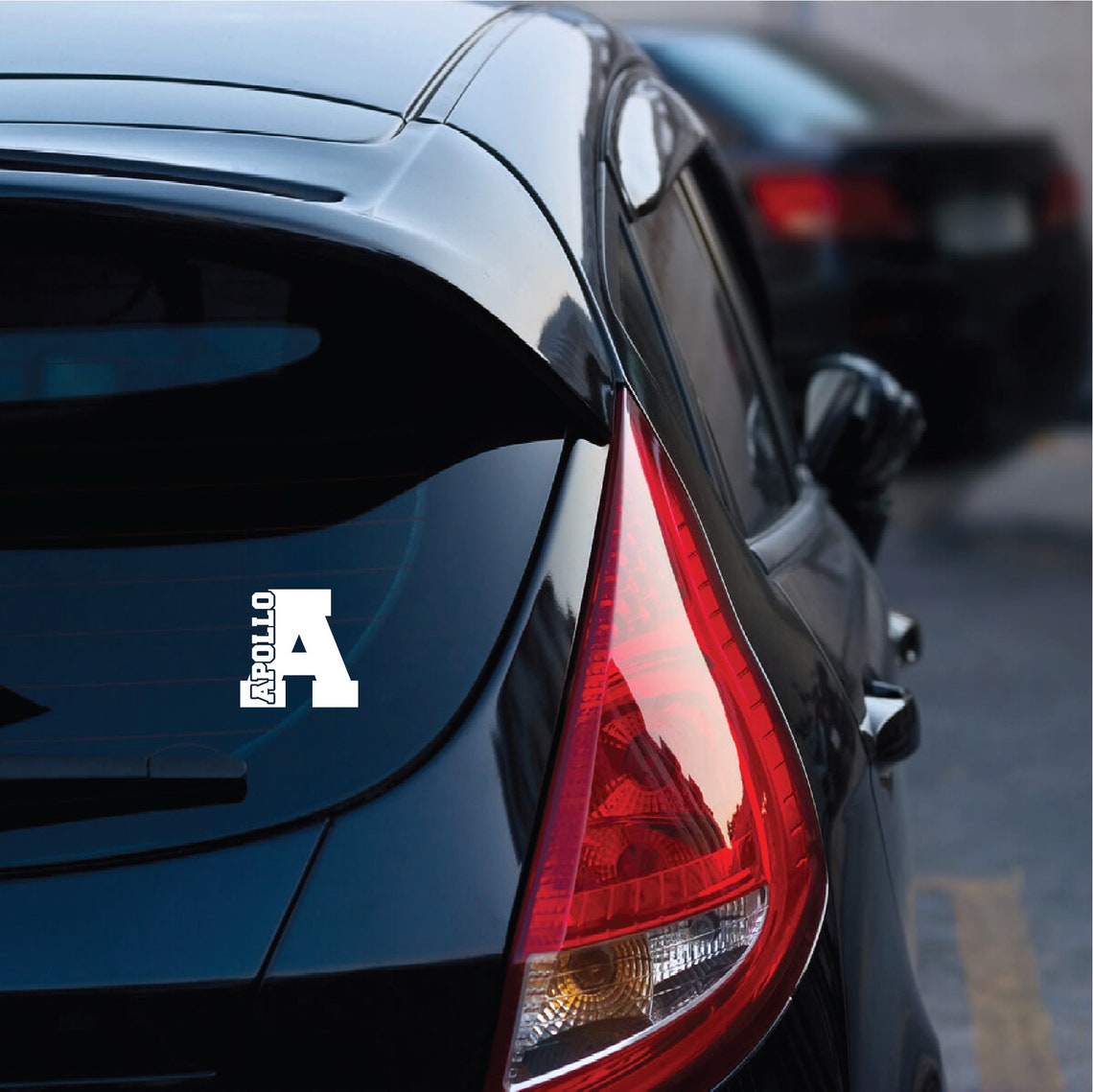 Custom Monogram Letter Decal_personalized Vinyl Sticker_initial Name ...