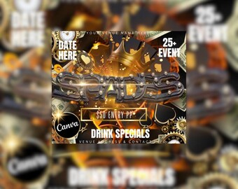 Spades Night | Kickback | HBCU Spades Tournament & Hangout | Editable ...