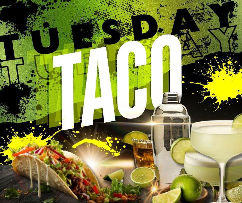 Editable Taco Tuesday Template - Etsy