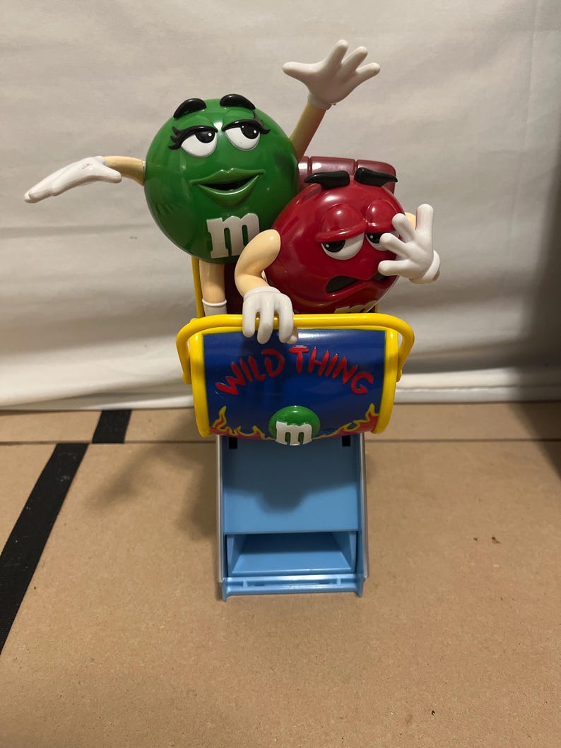 M&m's Wild Thing Roller Coaster Candy Dispenser - Etsy UK