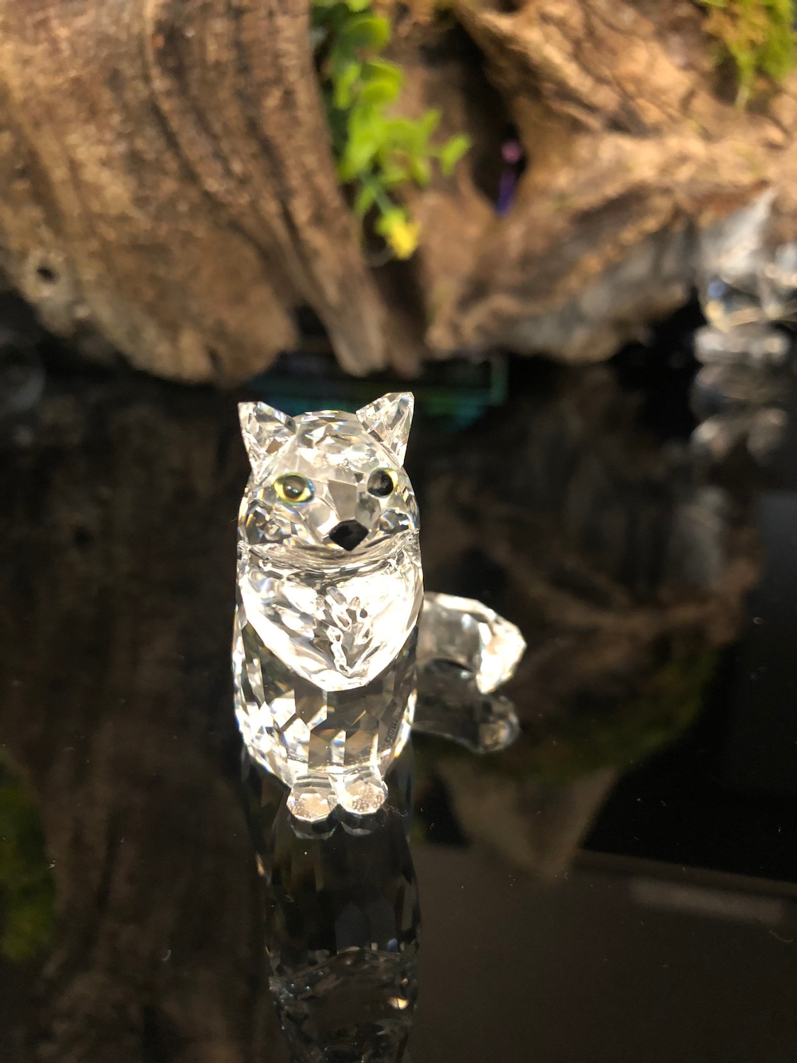 Swarovski Cat Figurine Crystal With Original Box and COA - Etsy