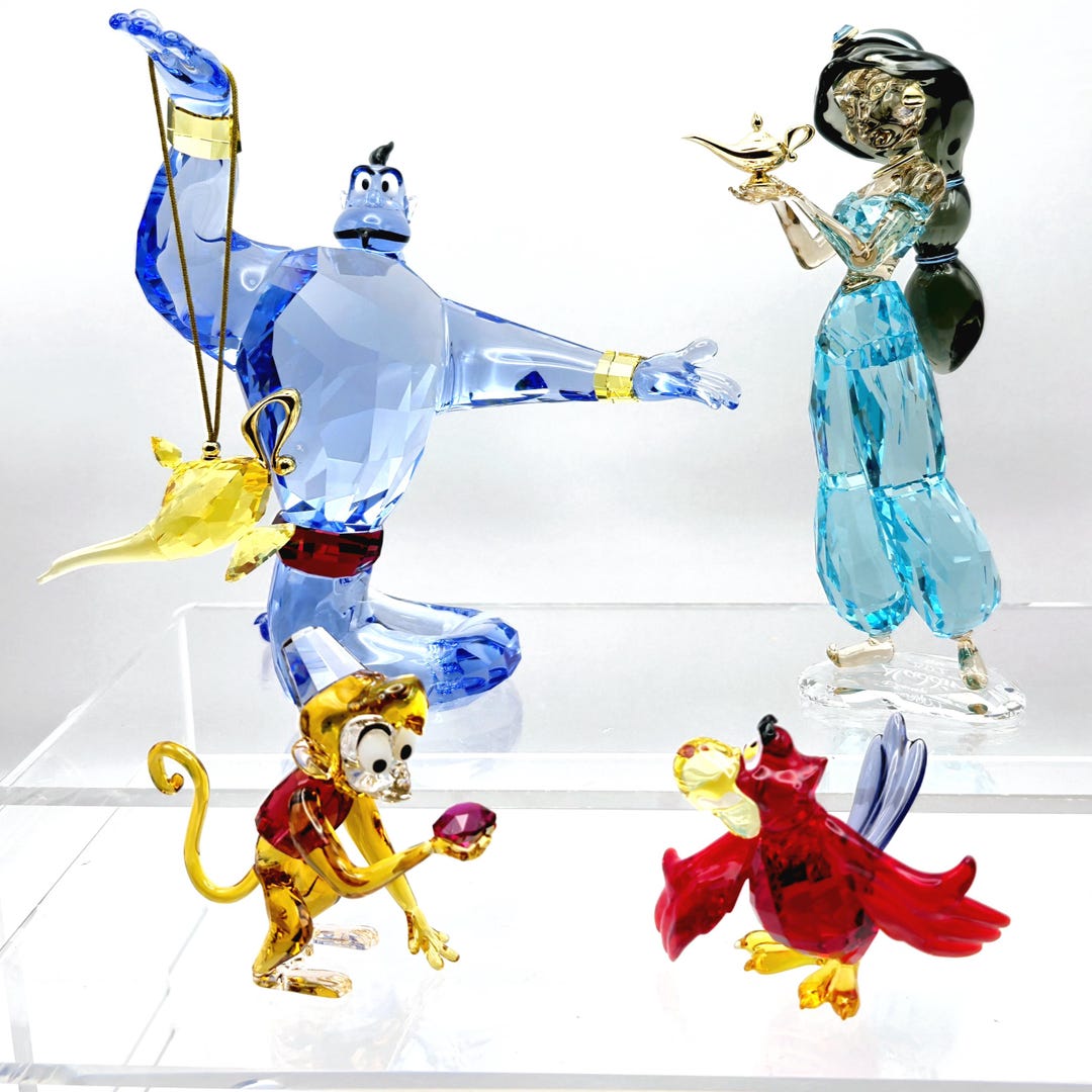 Swarovski Crystal Aladdin Genie Set Brand New in Box With COA - Etsy