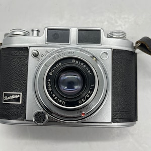 Balda Super Baldina Camera | Baldanar 50mm F2.8 Lens | White | Germany ...