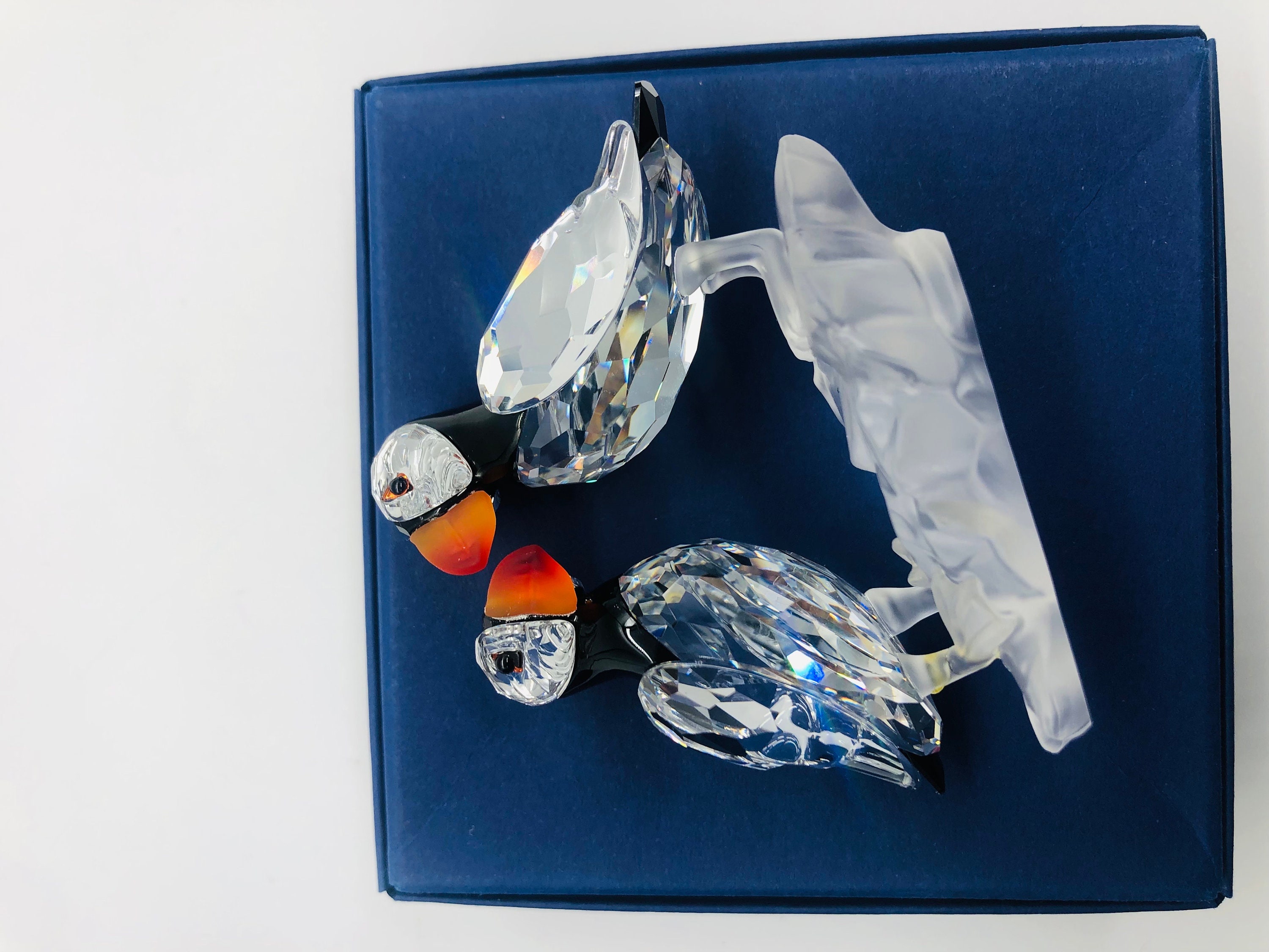 Swarovski Crystal Atlantic Puffins Brand New in Box - Etsy
