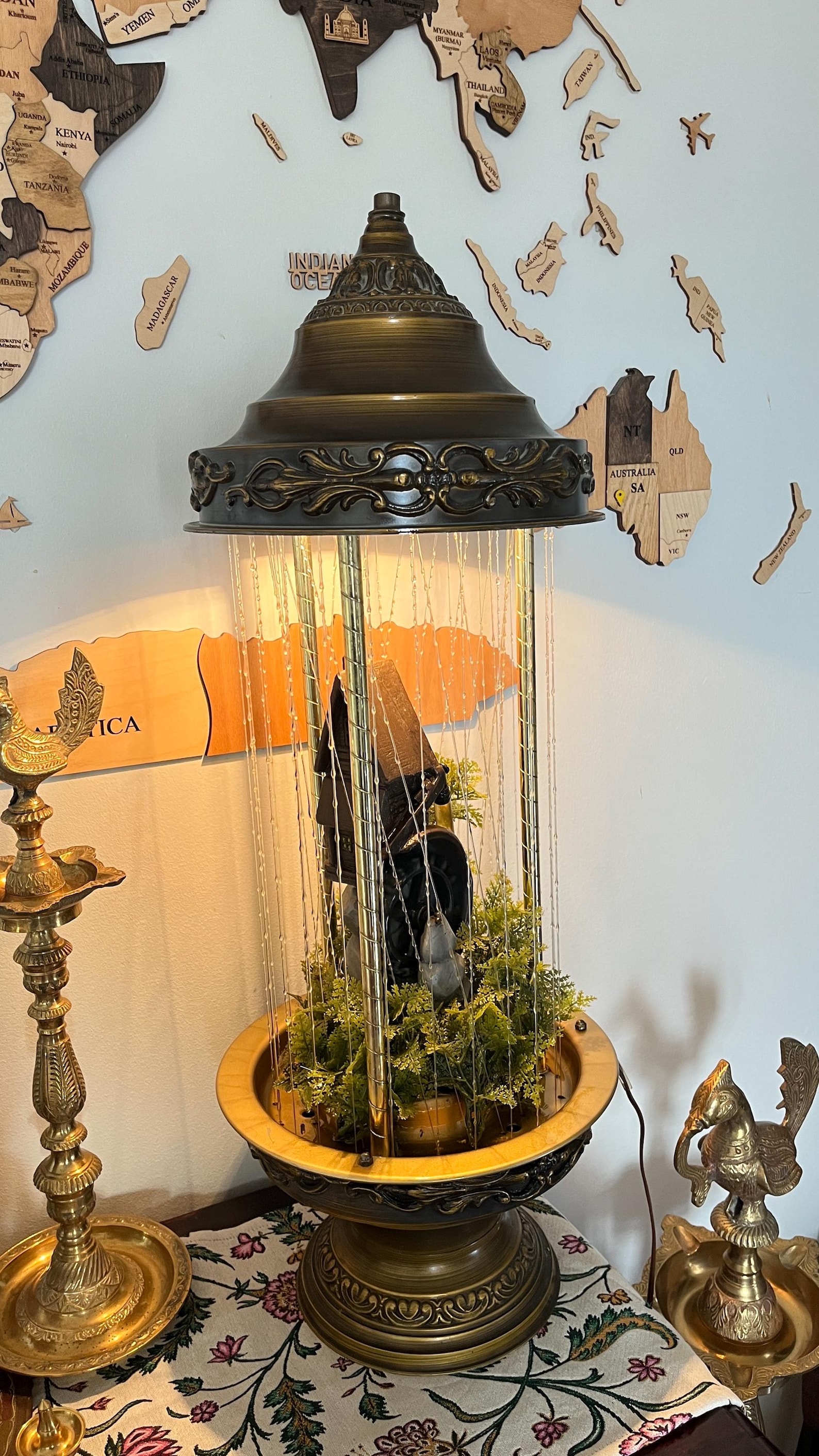 Vintage Oil Rain Lamp For Sale 1