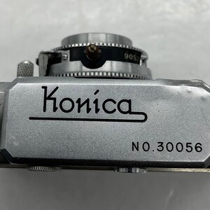 Konica I (type C) 35mm Rangefinder Camera With 50mm F2.8 Lens, Untested ...