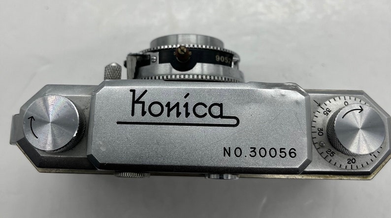 Konica I (type C) 35mm Rangefinder Camera With 50mm F2.8 Lens, Untested ...