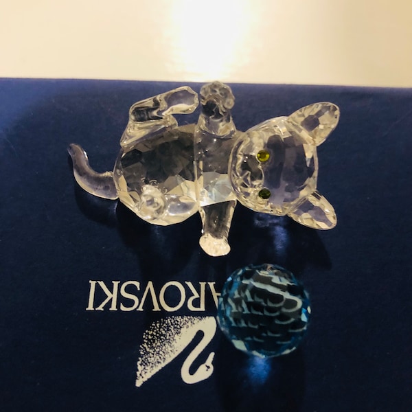 Swarovski Cat - Etsy