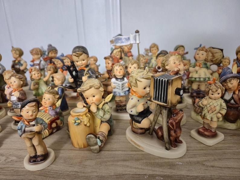 Hummel Goebel Figurines: Hand-painted Porcelain Collectibles - Etsy