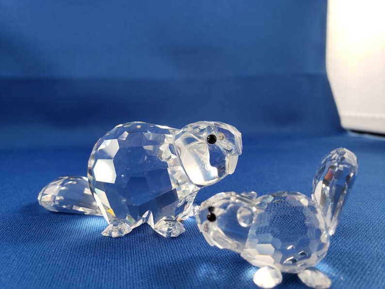 Swarovski Crystal Beaver Mother - Etsy