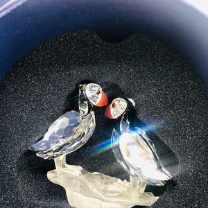 Swarovski Crystal Atlantic Puffins Brand New in Box - Etsy