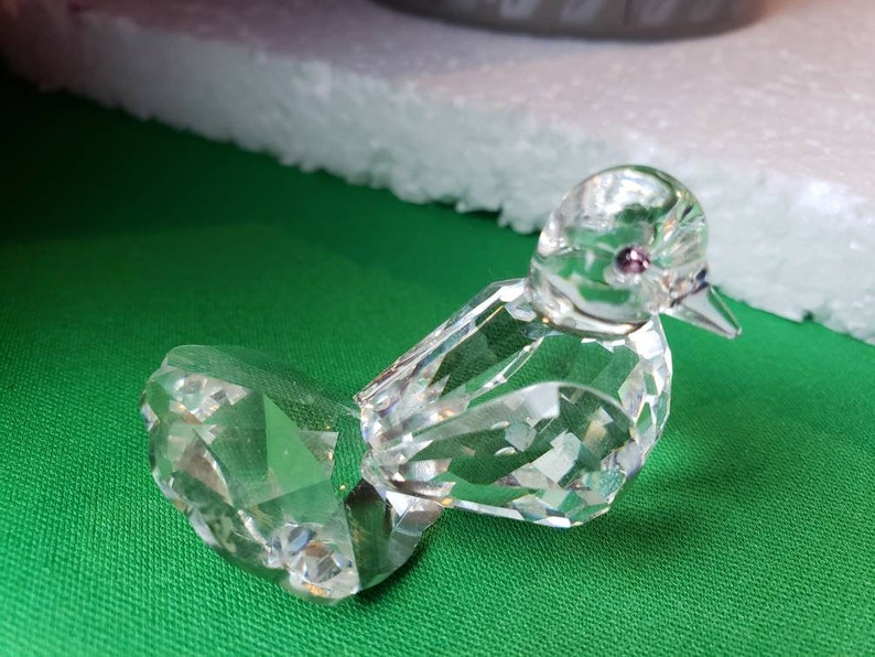 Swarovski Crystal Dove Figurine - Etsy