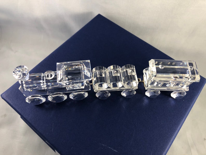 Swarovski Crystal Train Set W/ Boxes and COA - Etsy