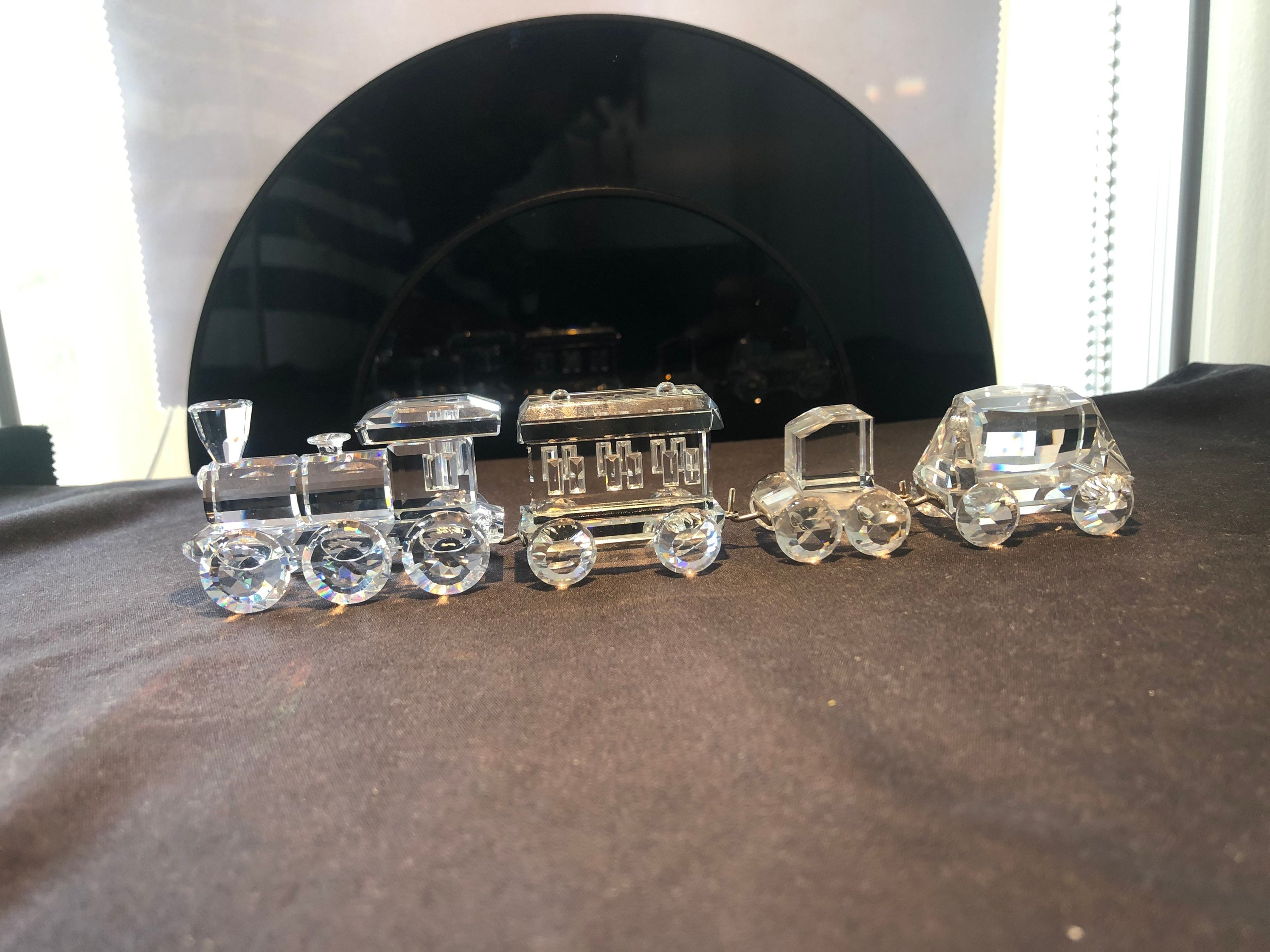 Swarovski Crystal Train Set - Etsy