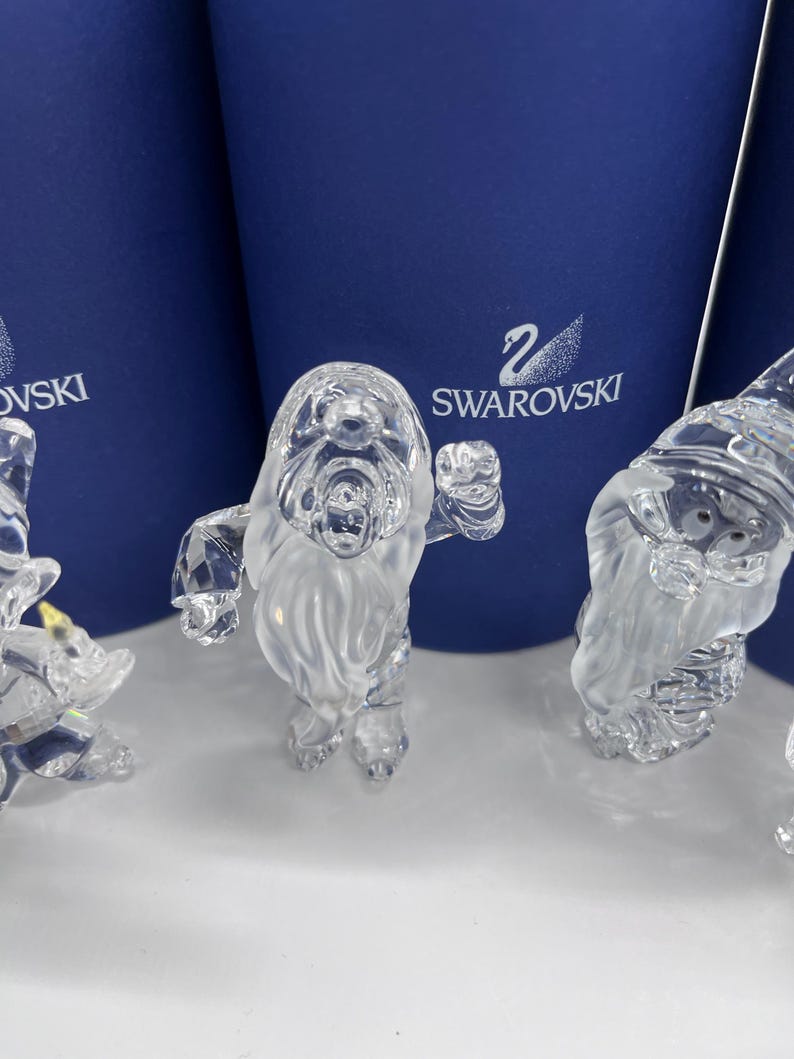 Swarovski Snow White Dwarfs Doppy ,sleepy,happy - Etsy