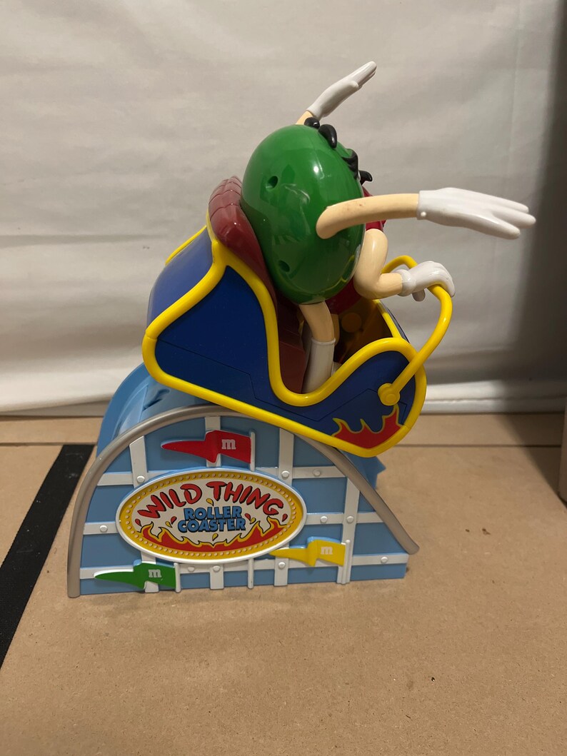 M&m's Wild Thing Roller Coaster Candy Dispenser - Etsy UK