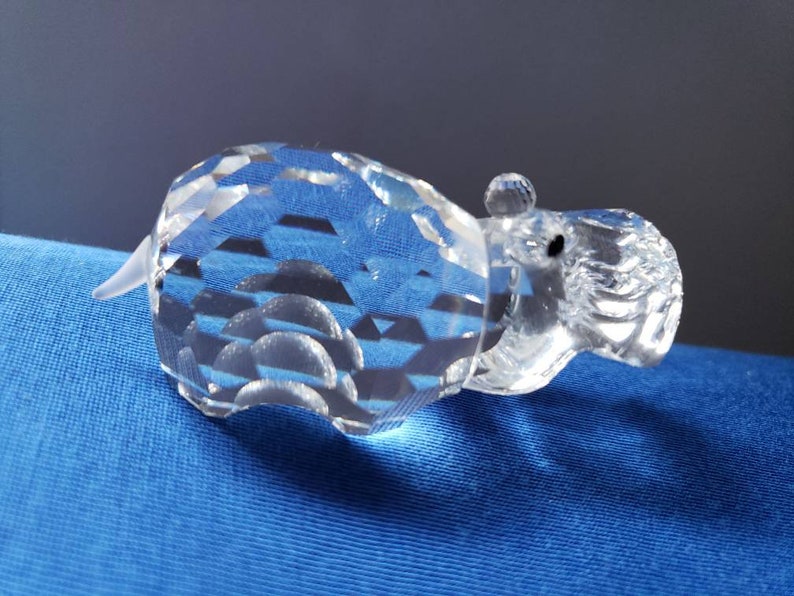 Swarovski Crystal Figurine Hippo With Original Box and COA - Etsy