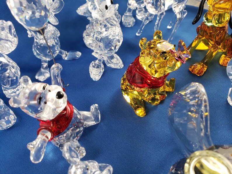 Swarovski Crystal Disney Lot of 12 Figurines W/ Original Boxes and COA ...