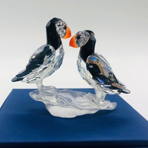 Swarovski Crystal Atlantic Puffins Brand New in Box - Etsy