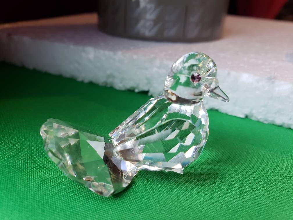Swarovski Crystal Dove Figurine - Etsy