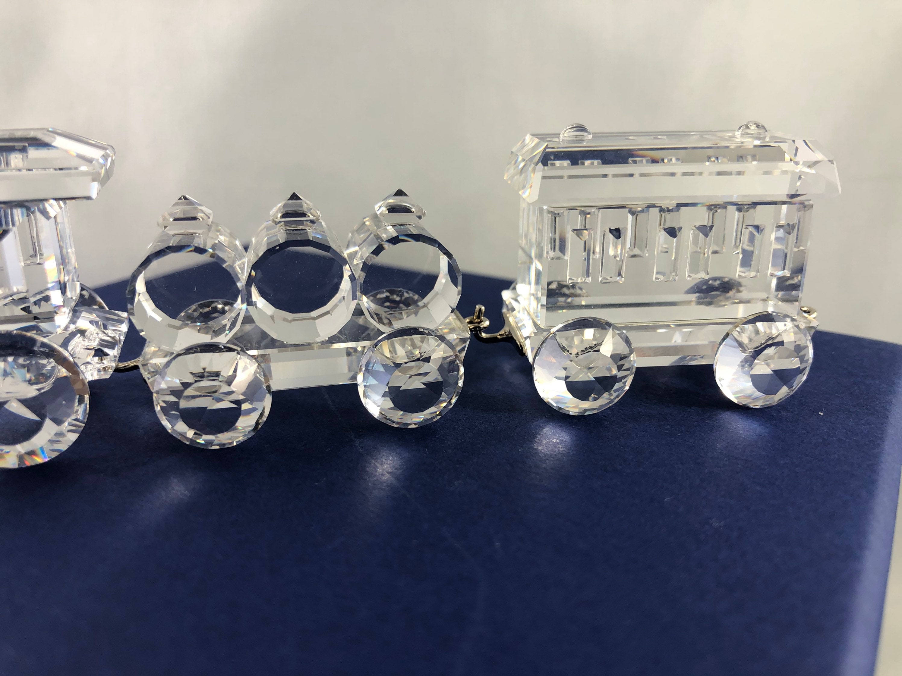 Swarovski Crystal Train Set W/ Boxes and COA - Etsy