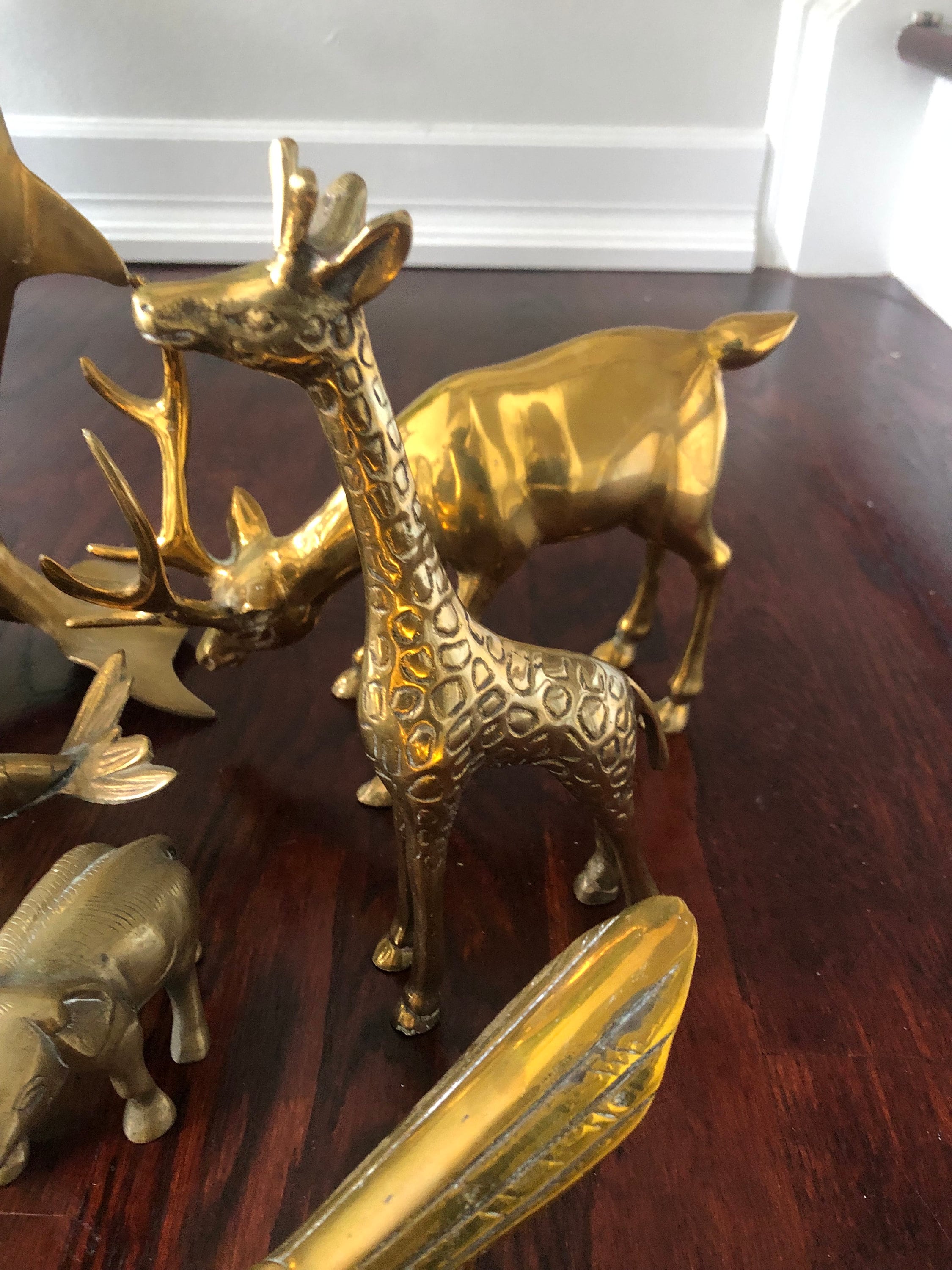 Vintage Animal Brass Figurines Priced Individually - Etsy