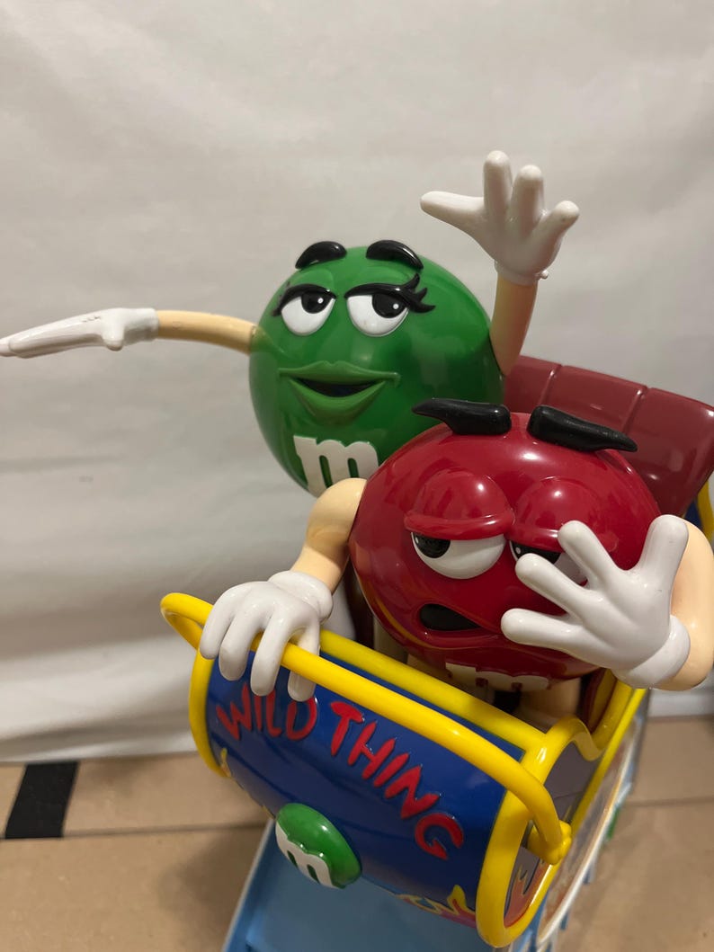 M&m's Wild Thing Roller Coaster Candy Dispenser - Etsy UK
