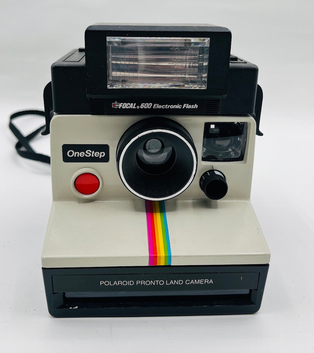 Vintage Polaroid Onestep Rainbow Stripe Instant Camera Untested - Etsy