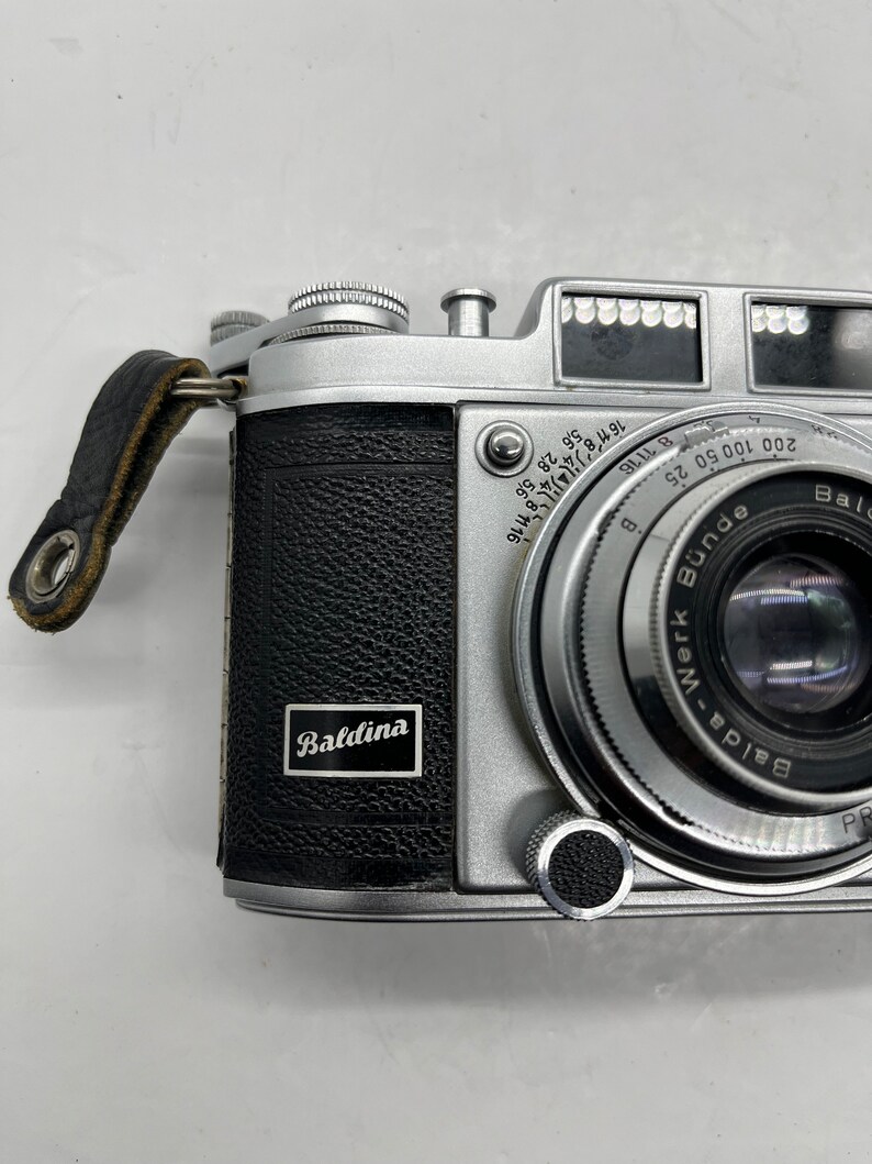 Balda Super Baldina Camera | Baldanar 50mm F2.8 Lens | White | Germany ...