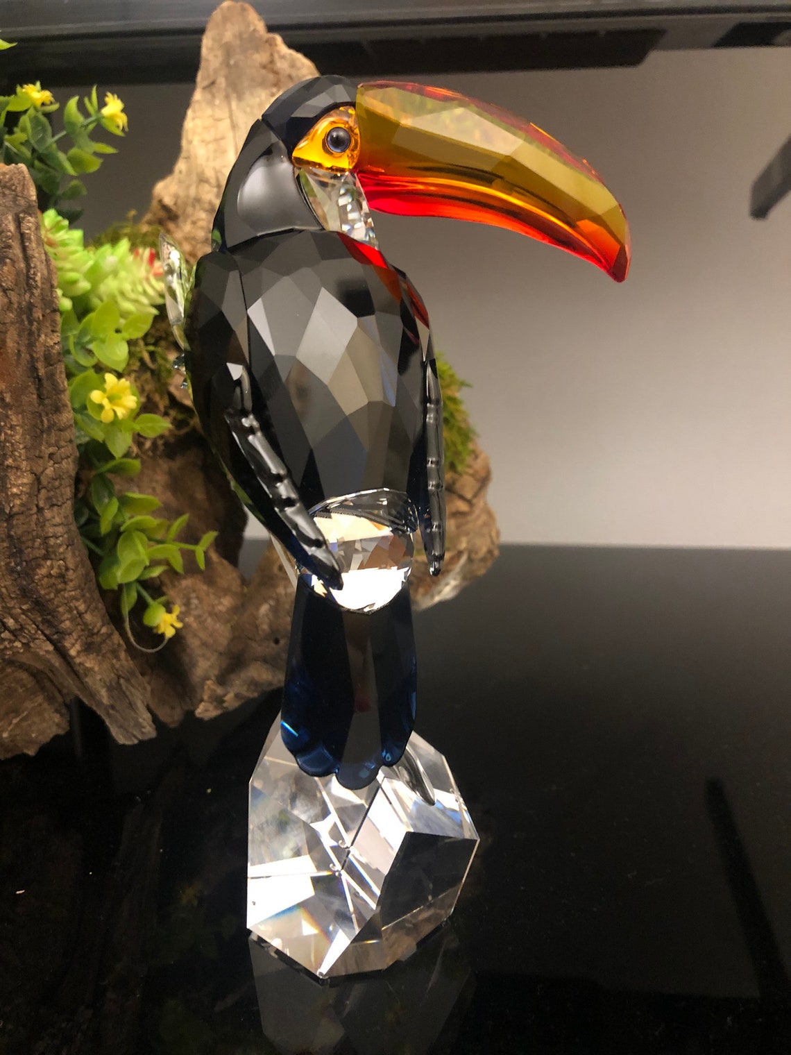 Swarovski Crystal Toucan Bird with original box and COA | Etsy