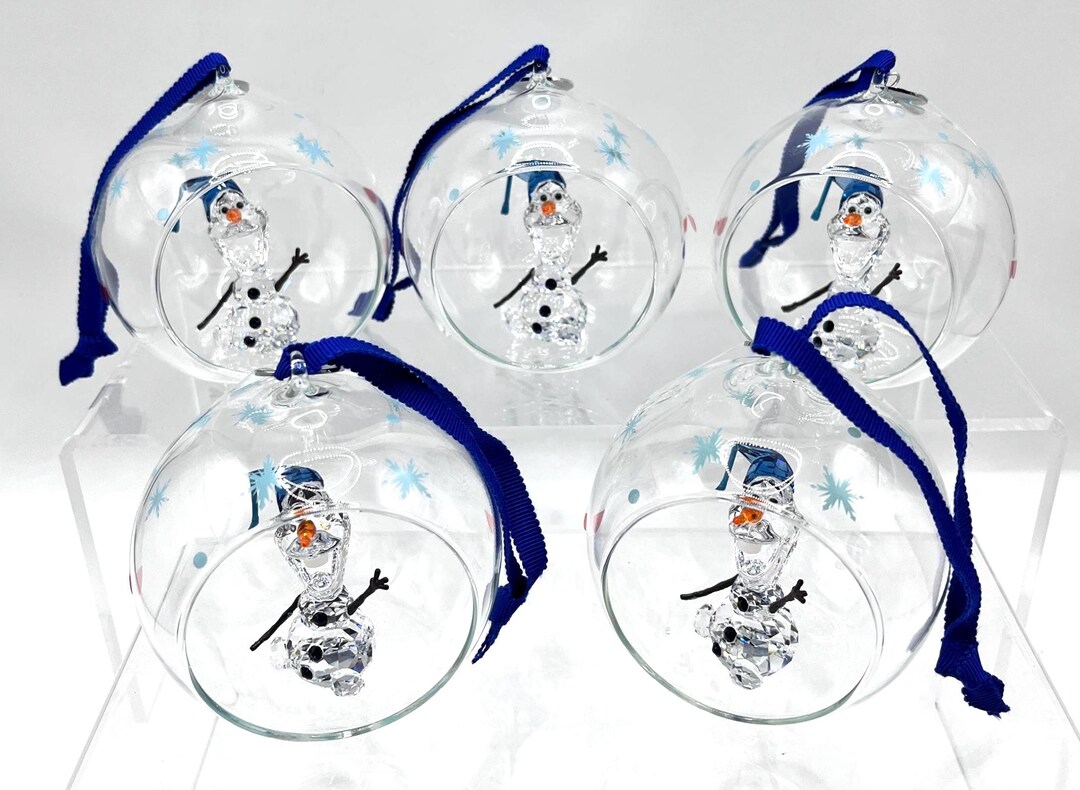 Frozen Olaf Ball Ornament Brand New in Box With Original Certificate - Etsy