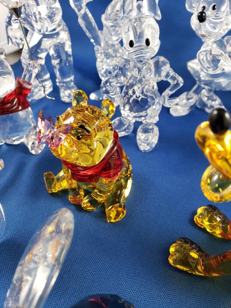 Swarovski Crystal Disney Lot of 12 Figurines W/ Original Boxes and COA ...