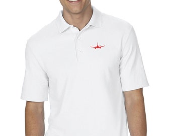 Aviation polo shirt | Etsy