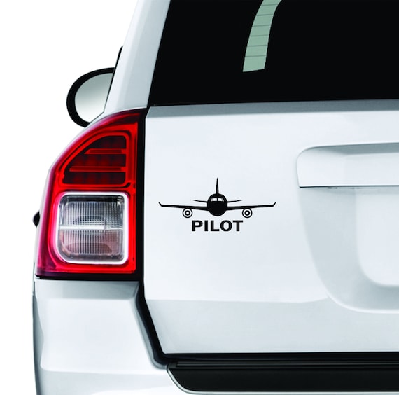 Aviation Pilot Decal Sticker | Etsy