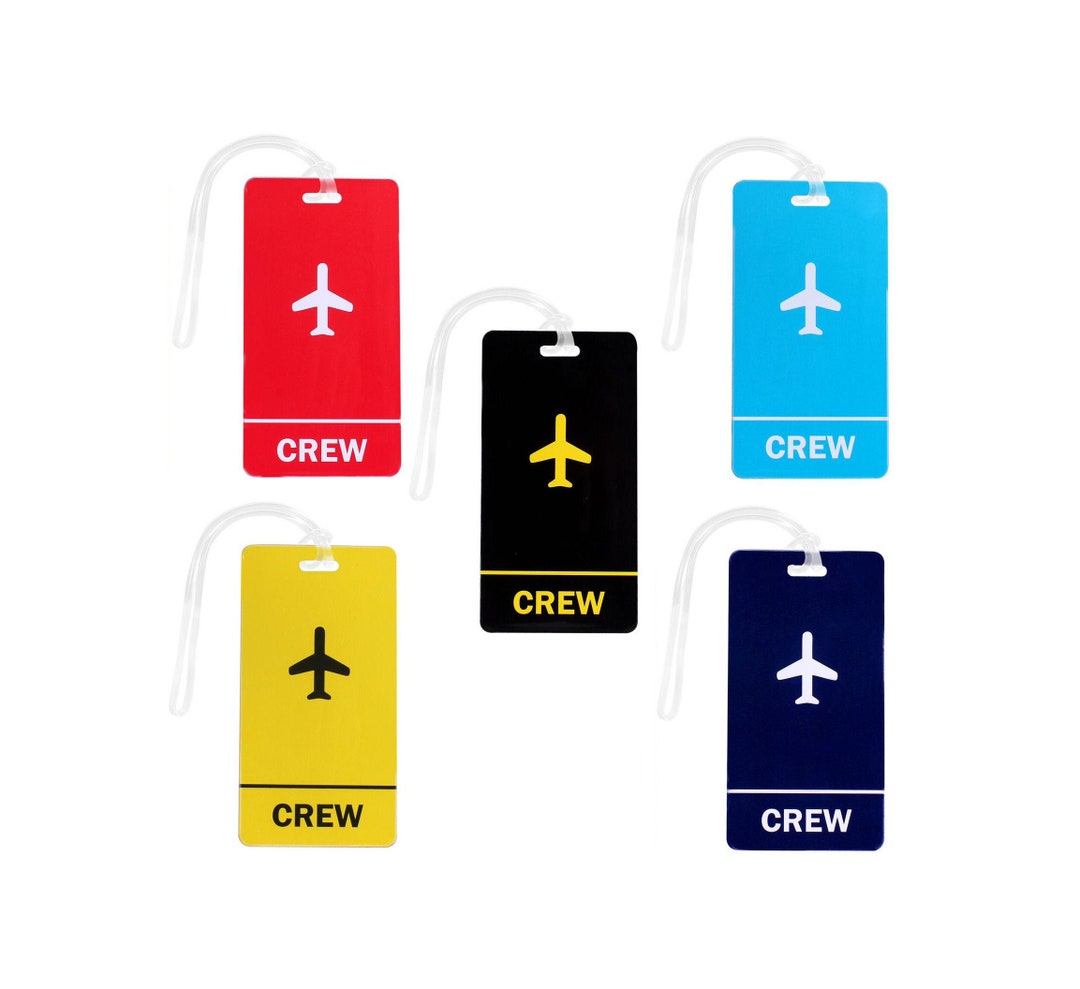 Crew Luggage Tag - Etsy