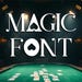 Magic Font | Card Typeface .TTF - Etsy
