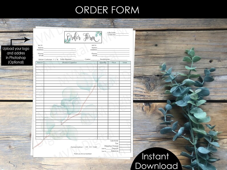 Craft Show Planner, Order Tracker, Craft Show Forms - Etsy