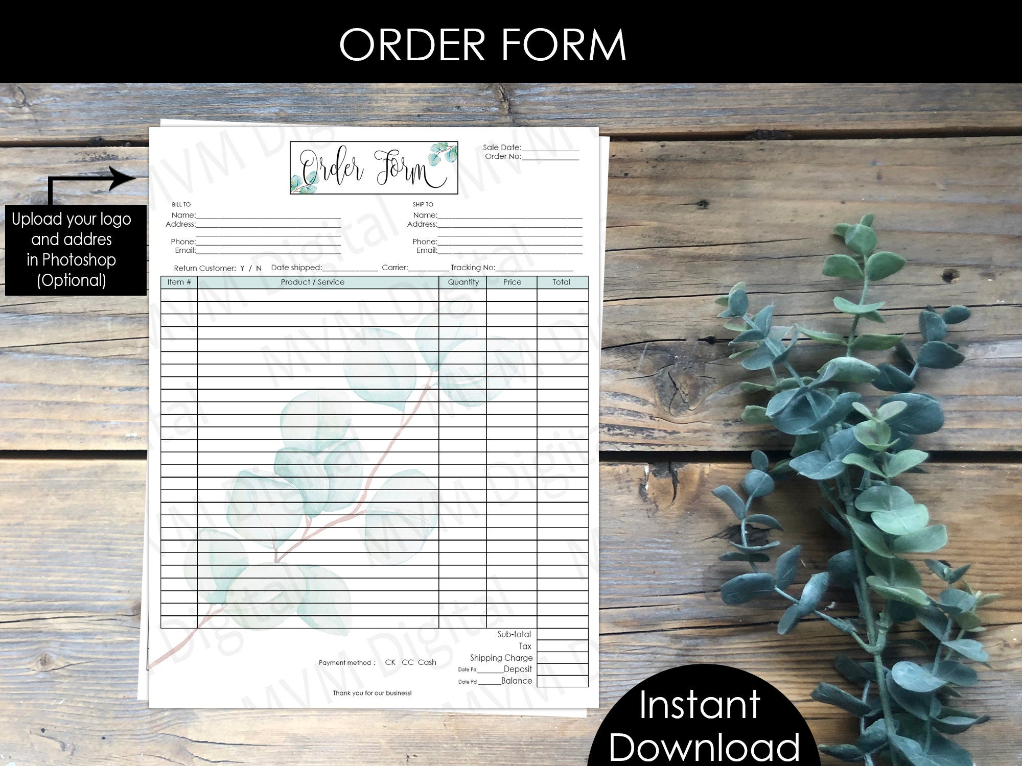 Craft Show Planner, Order Tracker, Craft Show Forms - Etsy