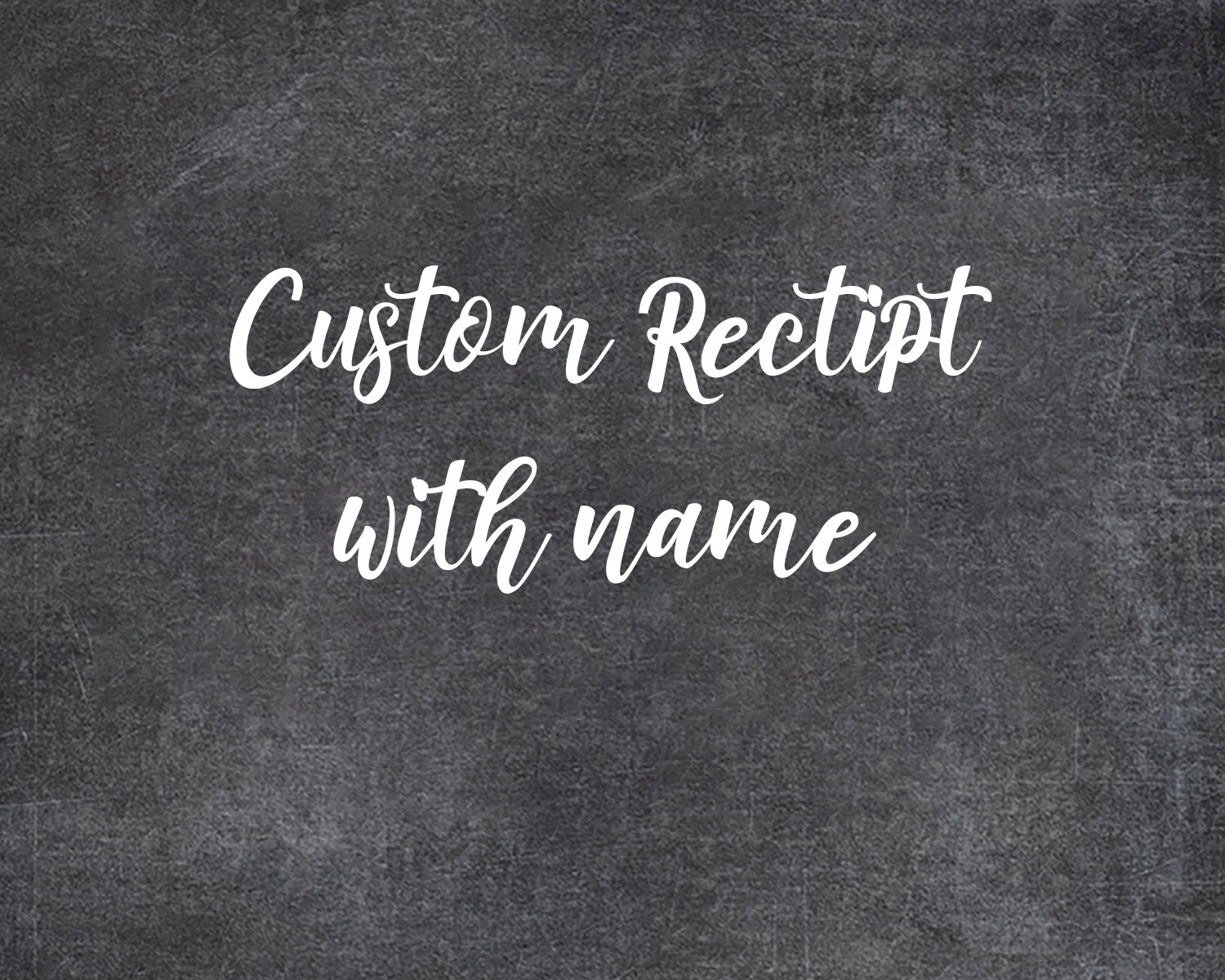Custom Receipt Organizer, Receipt Template - Etsy
