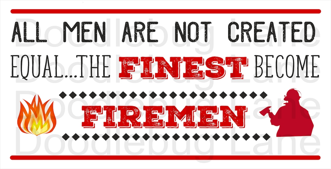 Fireman Sign-fireman Wreath-metal Wreath Sign-thin Red Line-firefighter ...