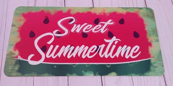 Metal Wreath Sign Watermelon Wreath Sign Summertime | Etsy