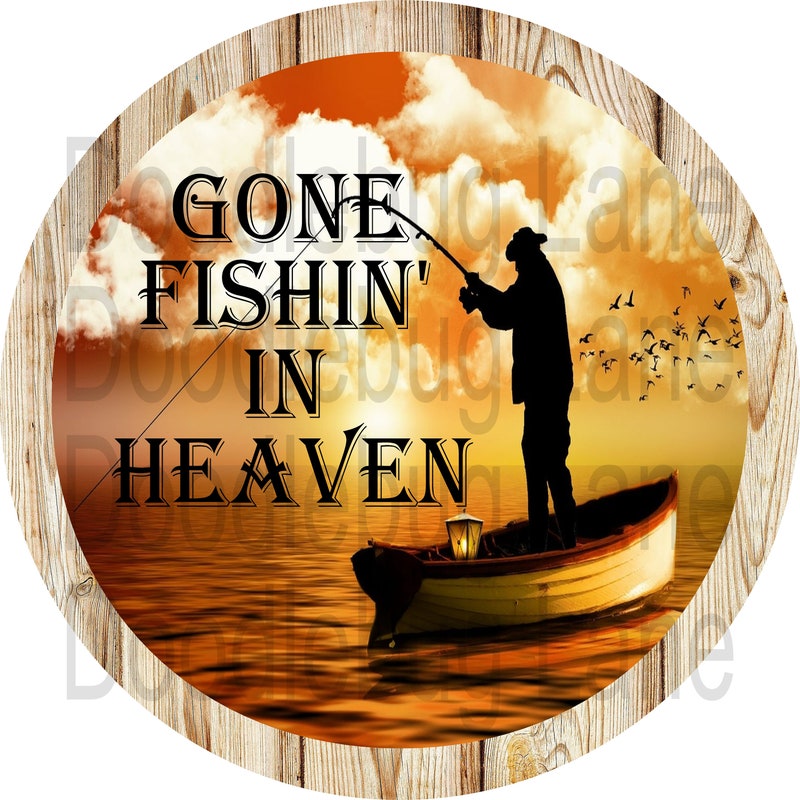 Gone Fishin Sign - Etsy