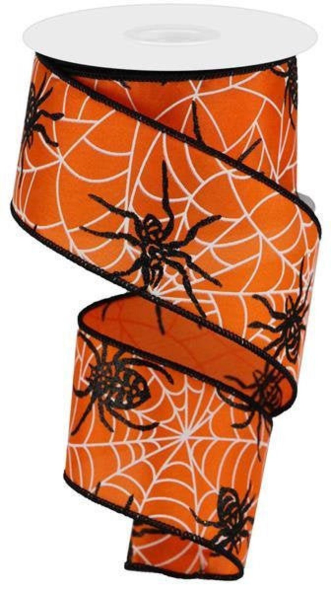 Spider Ribbon Wired Satin Halloween Decor - Etsy
