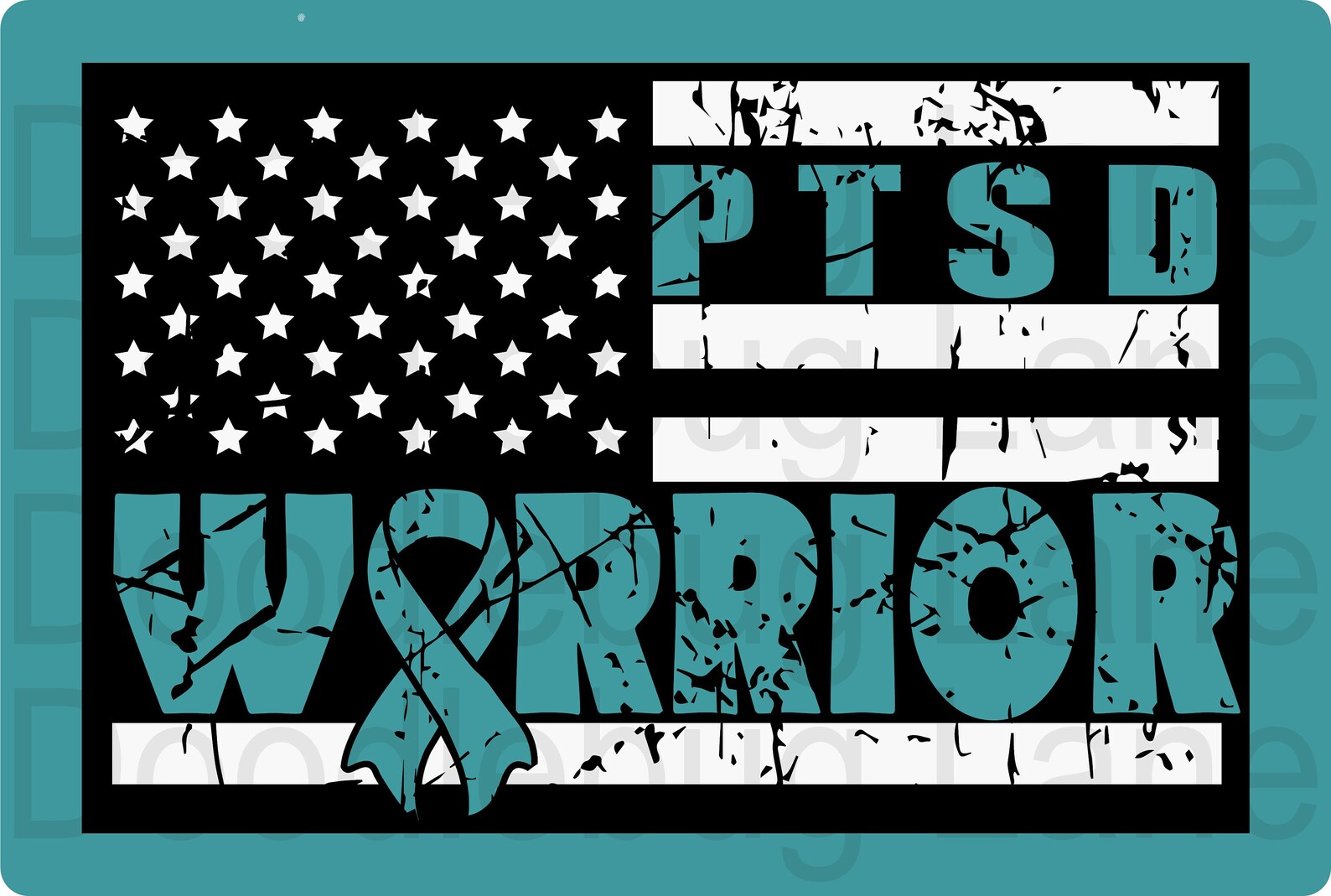 PTSD Awareness Sign PTSD Warrior Awareness Wreath Metal - Etsy
